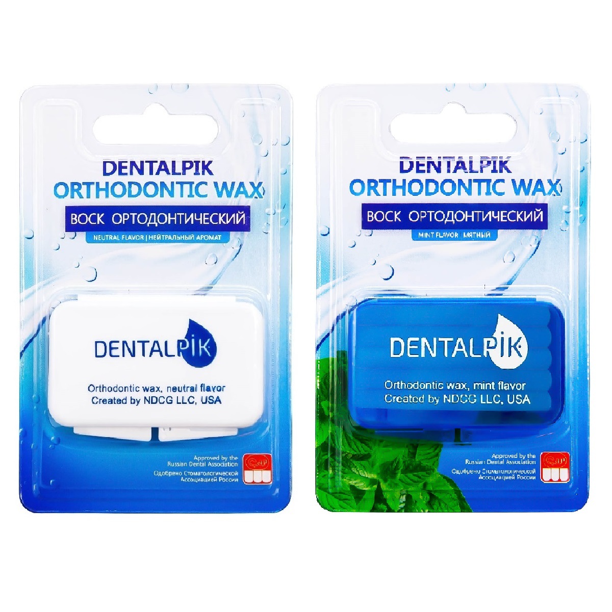 Dentalpik комплект воск для брекетов Orthodontic Wax нейтральный ...