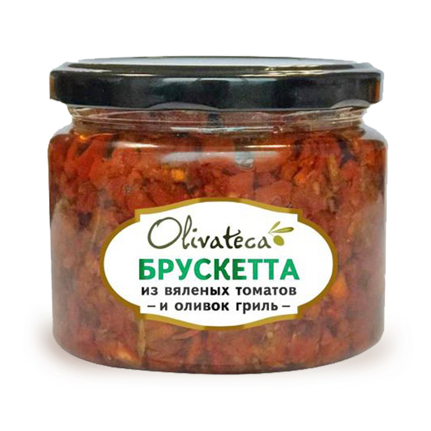 Соус Брускетта OLIVATECA из вяленых томатов и оливок гриль, 290г ...