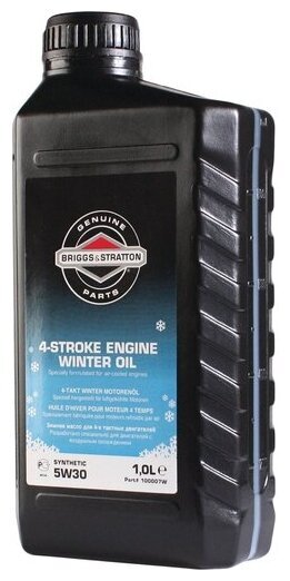 Моторное масло Briggs & Stratton 5W-30 Синтетическое 1 л - купить в ...