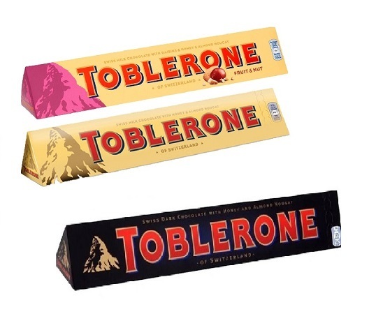 Шоколад Toblerone набор из 3 вкусов (Таблерон) 3 шт 100 гр — купить в ...