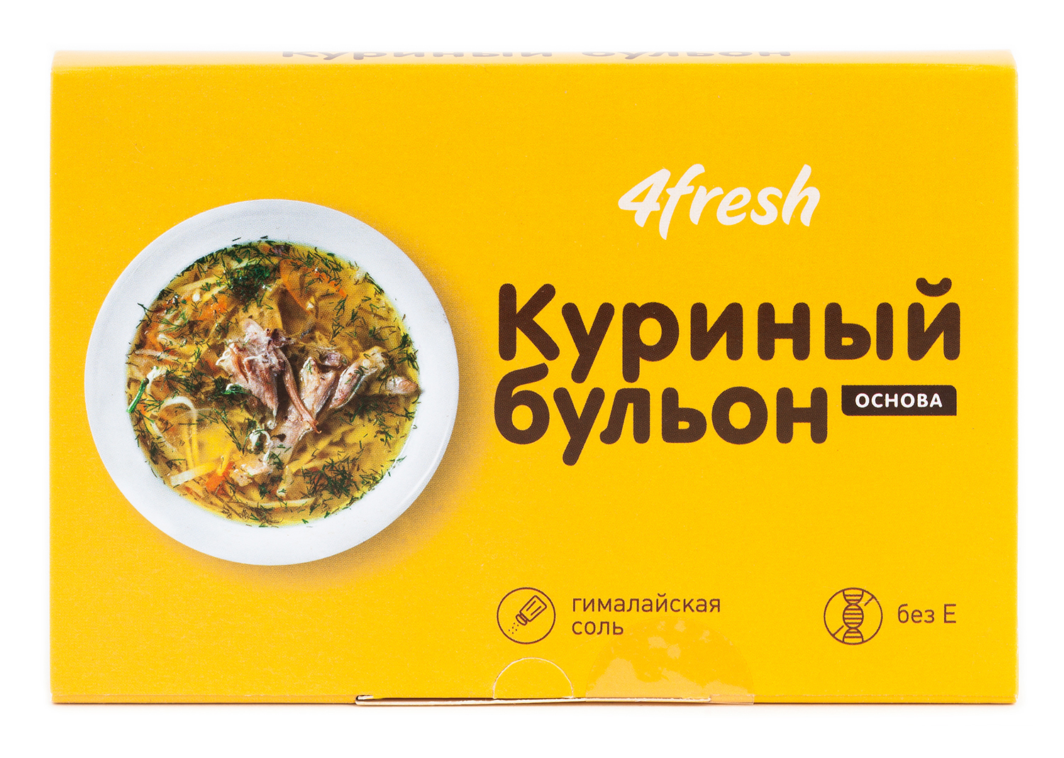 4fresh Бульон сухой "Куриный", 45 г — купить в интернет-магазине OZON с ...