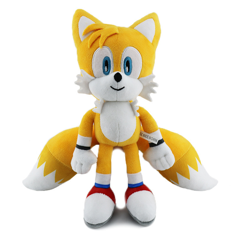 Tails Super Sonic Supersonic Mouse плюшевая кукла супер игровая игрушка ...