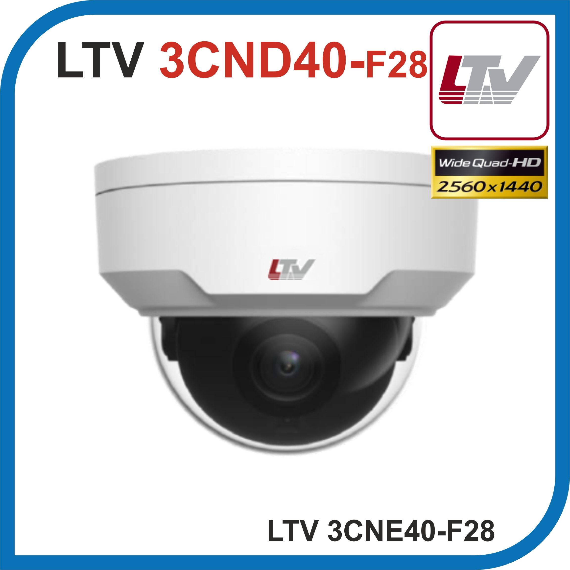 Камера видеонаблюдения LTV LTV-3CND40-F28 2688x1520 - купить по низким ...