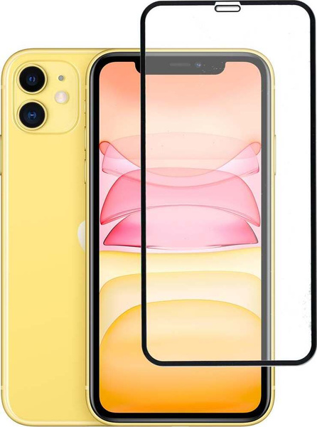 Защитное стекло 5D для Apple IPhone 11 (Айфон 11) на весь экран (Full ...