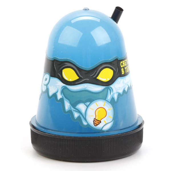 Слайм Волшебный мир Slime ninja, синий, светится в темноте (S130-20 ...