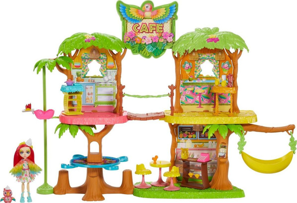 Кукла Mattel Enchantimals Джунгли кафе, с питомцем, GNC57 - купить с ...