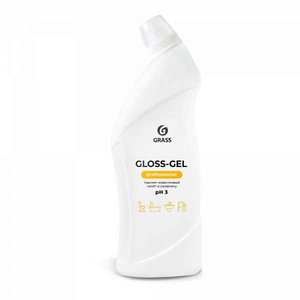 "Gloss-Gel" Professional - Чистящее средство для сан.узлов Grass, 750 ...