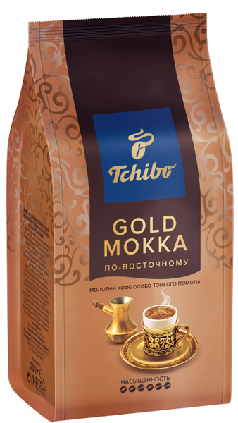 Кофе молотый, "Tchibo Gold Mokka", По-Восточному, 200г - купить с ...