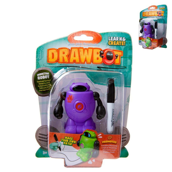 Робот индуктивный DRAWBOT (движение по линии) - купить с доставкой по выгодным ценам в интернет ...