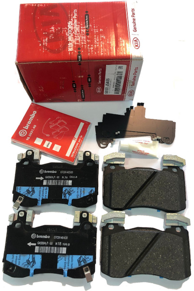 Тормозные колодки 58101J5A55 Передние - купить по низким ценам в ...