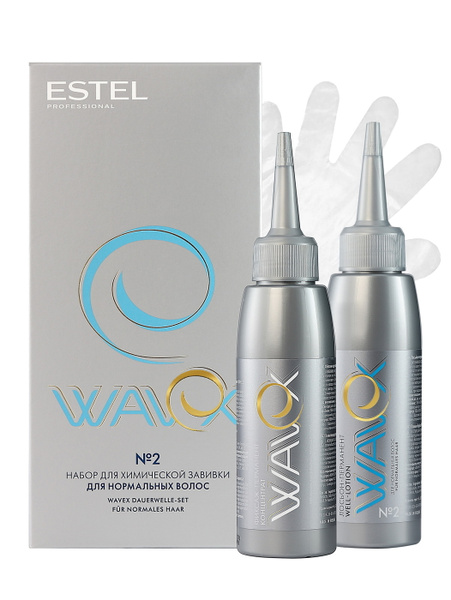 ESTEL PROFESSIONAL Набор для химической завивки волос WAVEX №2 200 мл купить на OZON по низкой ...