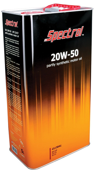 Масло моторное Spectrol 20W-50 Минеральное - купить в интернет-магазине ...