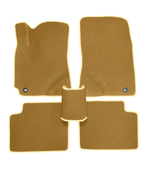 Коврики в салон автомобиля АвтоЕва EMGRAND77, цвет бежевый - купить по ...