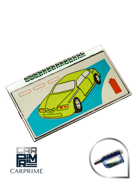 Запчасть брелока автосигнализации CarPrime Scher-khan Magicar 3 / 4_ДиспНожкШ4 купить по ...