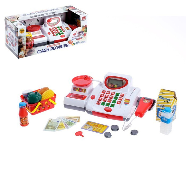 Касса "Продуктовый магазинчик" с корзинкой / 3670894 - купить с ...