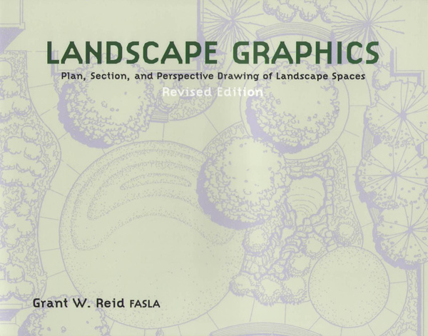 Landscape Graphics: Plan, Section, and Perspective Drawing of Landscape ...