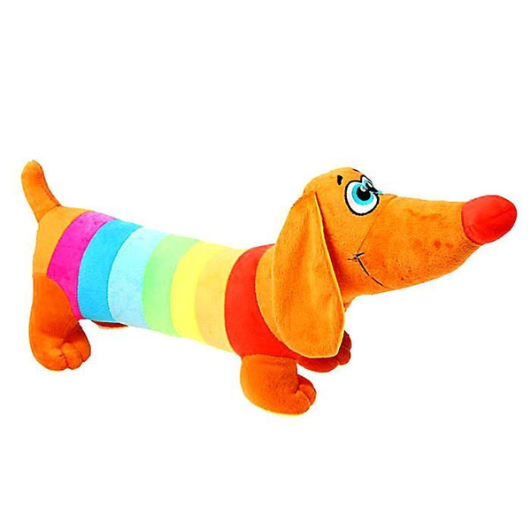 Мягкая игрушка "Такса Радужная", 57 см - купить с доставкой по выгодным ценам в интернет ...