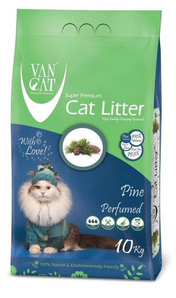 Наполнитель Van Cat Комкующийся - купить с доставкой по выгодным ценам ...