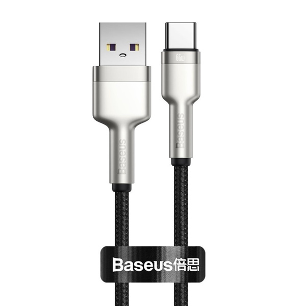 Кабель USB 2.0, USB Type-C Baseus USB - Type-C 66W Baseus Metal Data ...