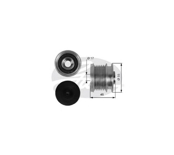 Муфта свободного хода MB W204/212/639/SPRINTER 1.6-2.2D 03- - Gates арт ...