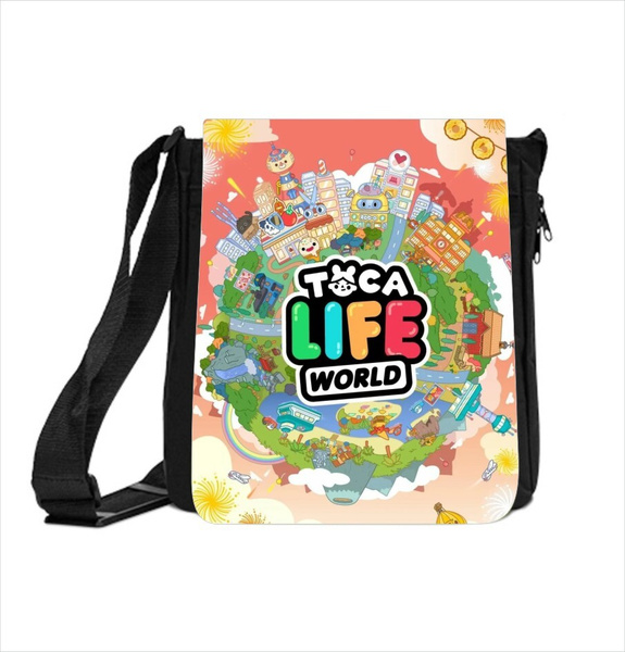 Сумка MIGOM, размер 31*28, Мальчику, Принт "Тока Бока, Toca Boca" - 9 ...