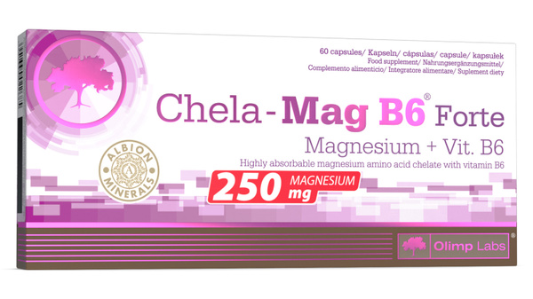 Хелат магния с витамином B6 Olimp Labs Chela-Mag B6 Forte 60 капc ...
