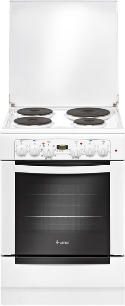 Gefest 6140-03 60 см Электрическая плита, 4 конфорки, белая купить c доставкой на OZON по низкой ...