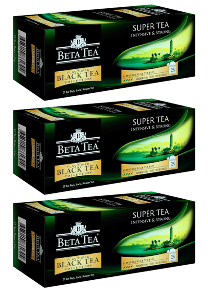 Чай Бета Супер Beta Tea Super Tea (25п) 3шт - купить с доставкой по ...