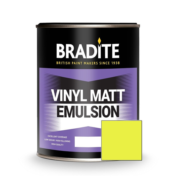Краска Bradite Vinyl Matt_A_1 Быстросохнущая, Водно-дисперсионная ...
