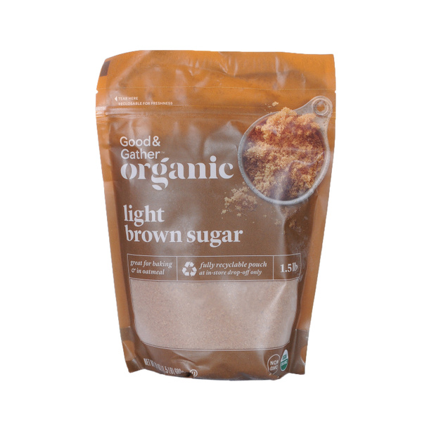 Сахар органический светло-коричневый Good&Gather Organic Light Brown ...