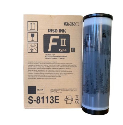 Расходник для печати RISO S-8113E, Черный (black), для ризографа ...