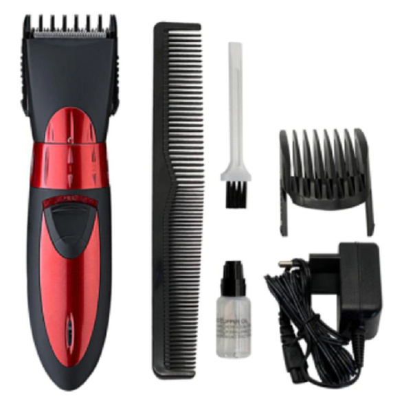 Машинка для стрижки KAIRUI HC-001, красный - купить по выгодным ценам в интернет-магазине OZON ...