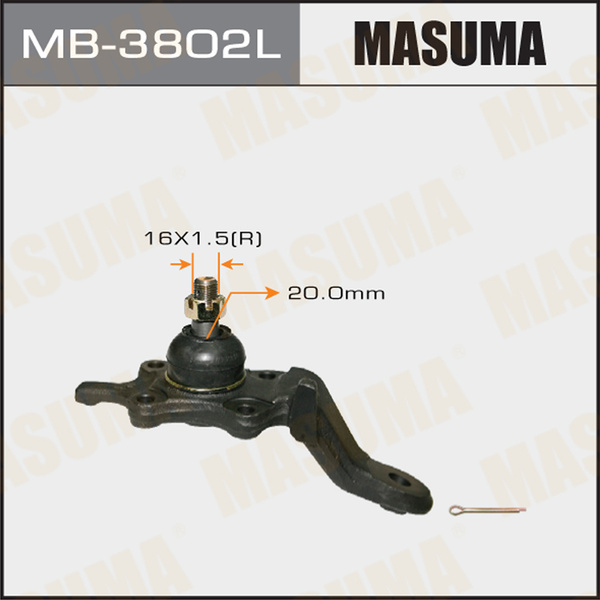 Шаровая опора Toyota Land Cruiser Prado (J90) 96-02, 4Runner 95-02 ...
