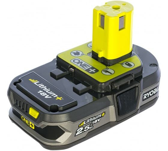 Аккумулятор Ryobi ONE RB18L25 5133002237 (18 В, 2.5 А ч, Li-Ion ...