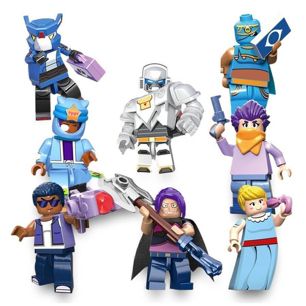 Характеристики Набор фигурок Бравл Старс (Brawl Stars) 8шт (минифигурки ...