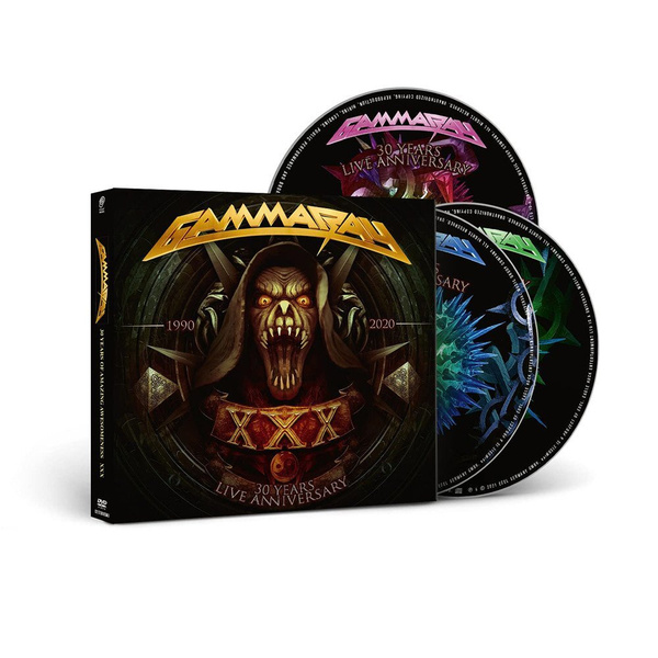GAMMA RAY 30 years - Live anniversary 2CD/DVD DIGI купить на OZON по ...