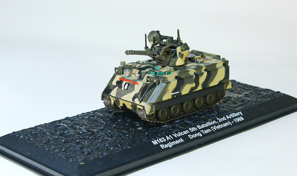 Масштабная модель бронетехники 1/72 M163 A1 Vulcan 5th Bataillon, 2nd ...