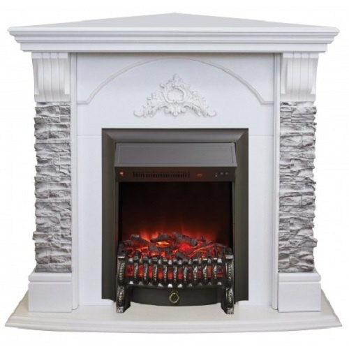 Камин RealFlame Real-Flame Athena Corner GR STD/EUG/24 WT Fobos s Lux BL/BR, Majestic s Lux BL ...