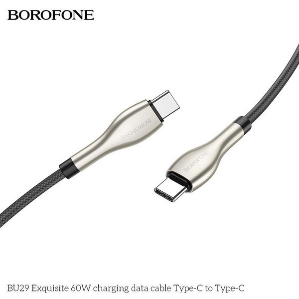 Кабель borofone BU29 TYPE-C - TYPE-C - купить по низкой цене в интернет ...