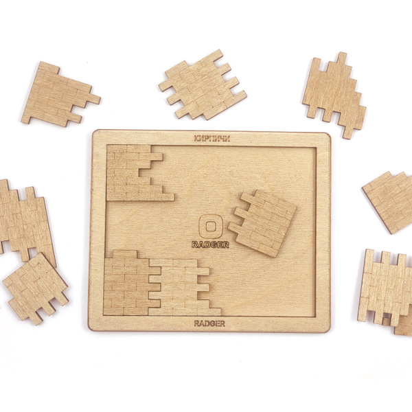 Кирпичи RADGER / логическая игра головоломка для детей и взрослых (IQ ...