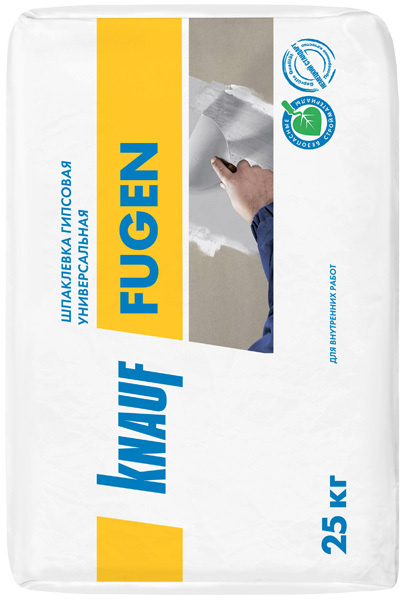Кнауф Фуген шпаклёвка гипсовая универсальная 25 кг/Knauf Фуген ...
