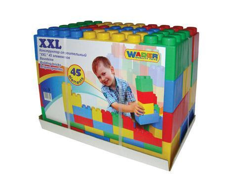 Конструктор строительный "XXL", 45 элементов - купить с доставкой по ...