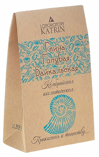 Лаборатория Катрин Глина косметическая Голубая Байкальская, 100г ...