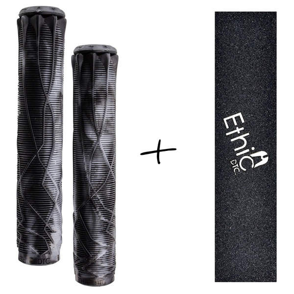 Комплект грипсы Ethic + наждак, серый купить на OZON по низкой цене (444233387)