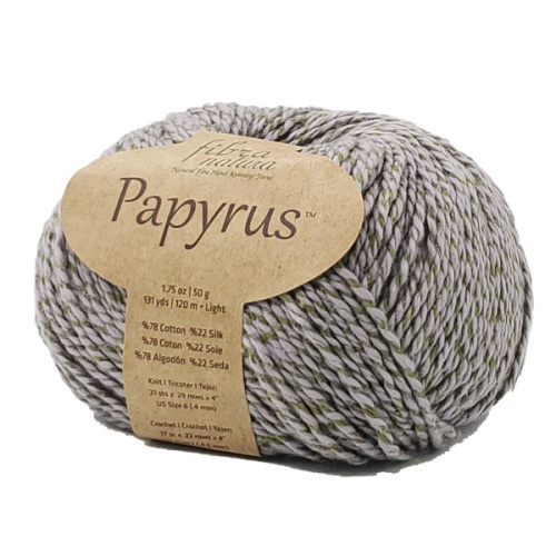 Пряжа Fibra Natura Papyrus Фибра Натура Папирус, 77% хлопок, 23% шелк ...