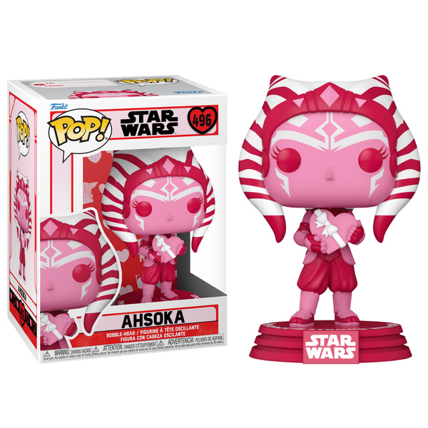 Фигурка Funko POP Ahsoka из серии Star Wars Valentines 496 / Асока / Звездные Войны Валентинки ...