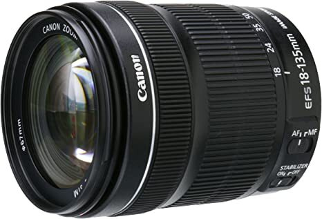 Объектив Canon EF-S 18-135mm f/3.5-5.6 IS STM черный - купить по ...