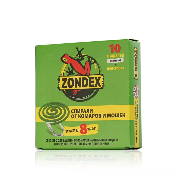 СПИРАЛИ ОТ КОМАРОВ ZONDEX 10ШТ купить на OZON по низкой цене (558301903)