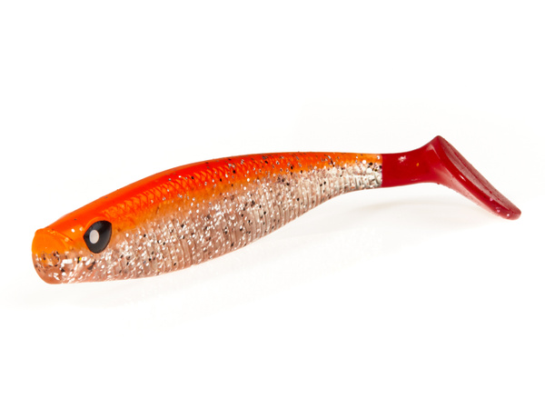 Виброхвосты тонущие LUCKY JOHN 3D RED TAIL SHAD 5"/12,7см/16гр ...