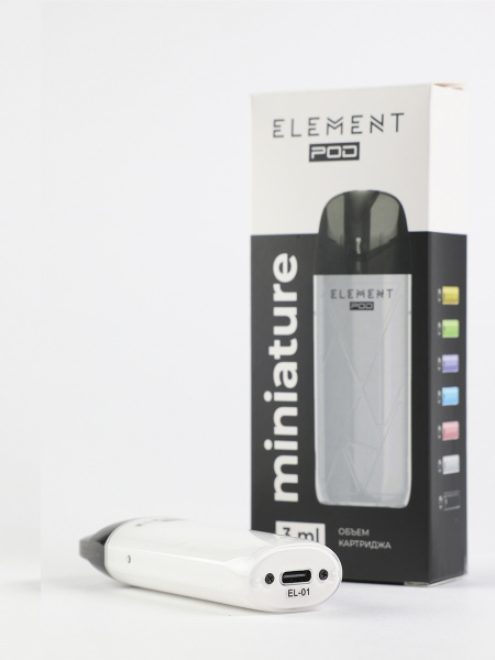 Element POD miniature Белый (WT), 400 mAh купить на OZON по низкой цене ...